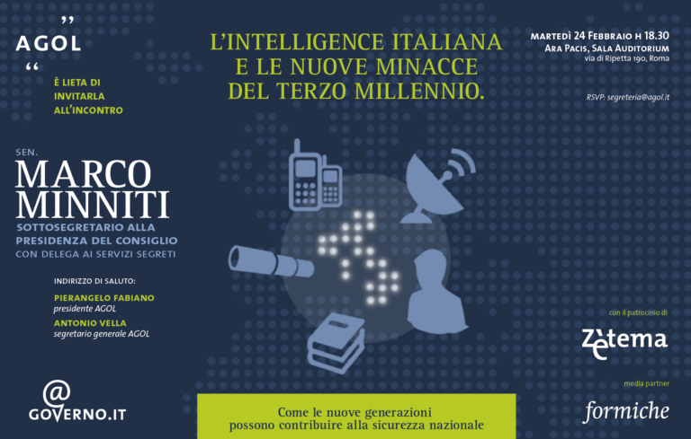 L'Intelligence italiana e le nuove minacce del terzo millennio ...