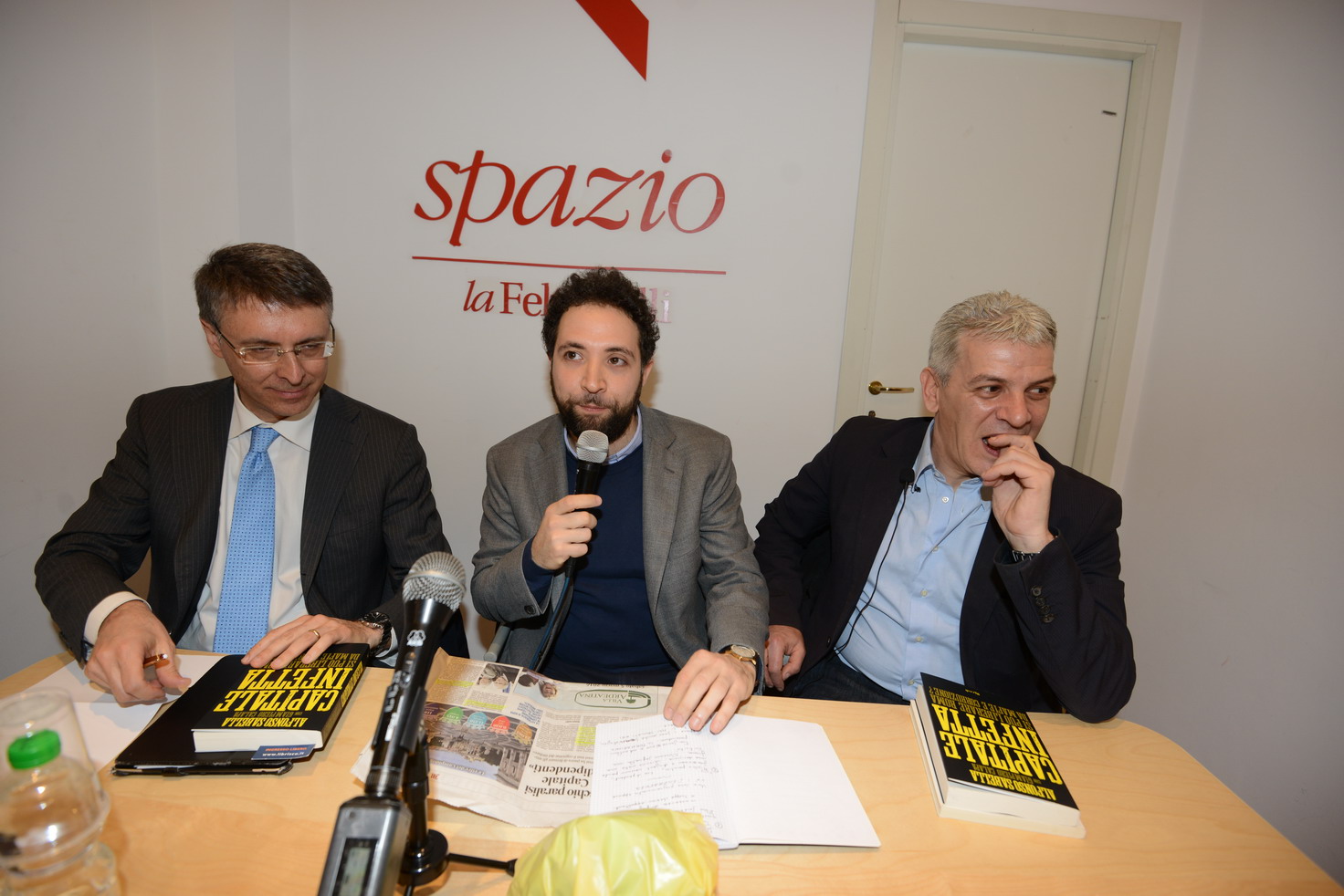 Cantone presenta a Roma la "Capitale infetta" di Sabella e Calapà. Foto ...