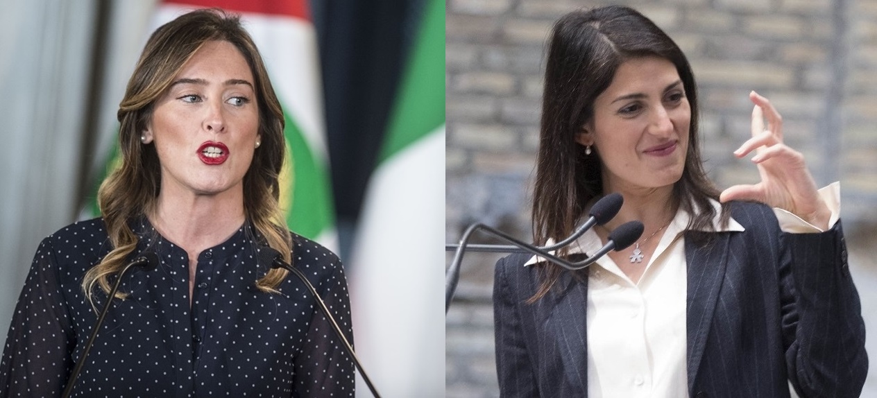 Il Quirinale si tinge di rosa con Maria Elena Boschi e Virginia Raggi ...
