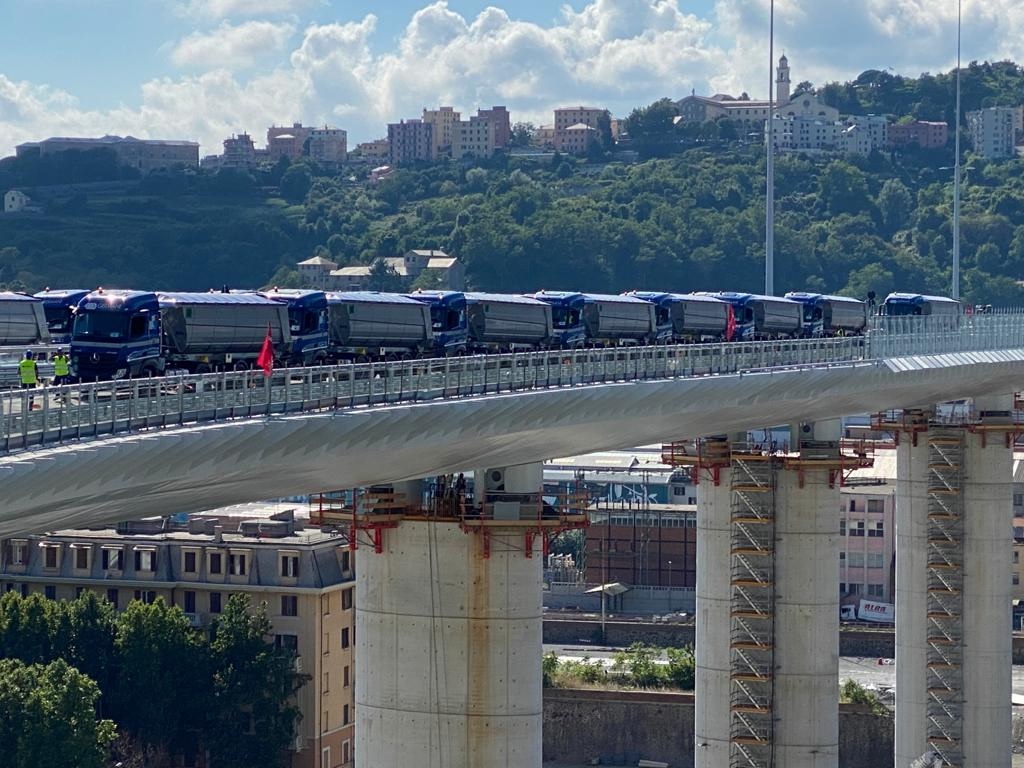 Prove di collaudo per il Ponte di Genova. Le foto - Formiche.net