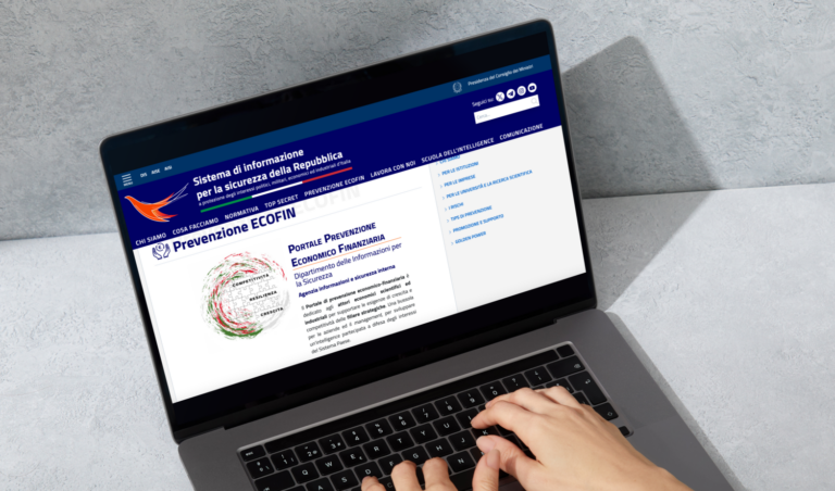 Prevenzione ecofin, viaggio nel nuovo portale dei servizi segreti ...